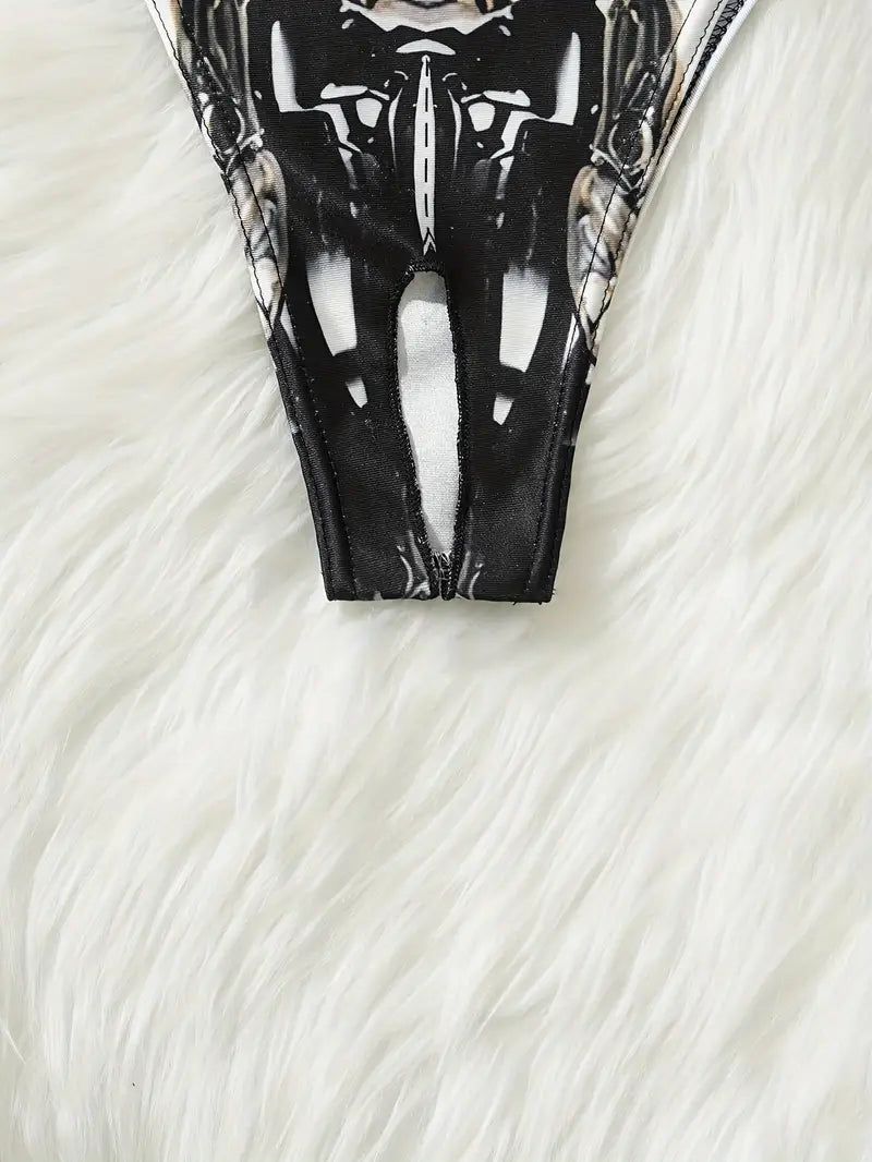 Stone Flowers Naughty Nights Cosplay Bodysuit | Daring Festival Wear