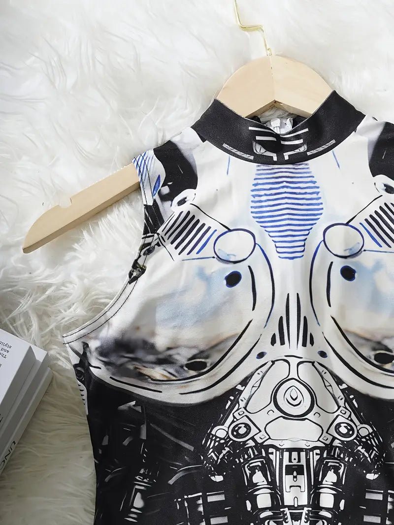 Stone Flowers Naughty Nights Cosplay Bodysuit | Daring Festival Wear